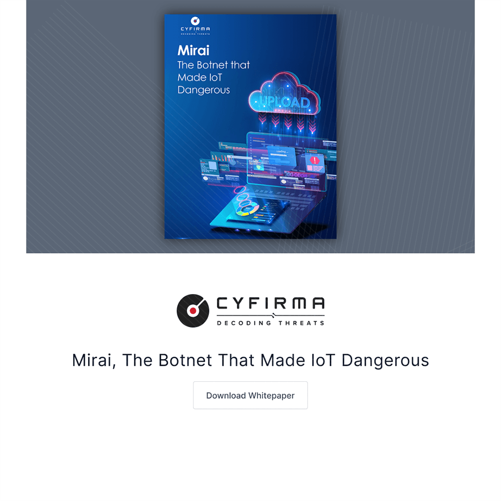 Cyfirma - Cybersecurity Company | Cybersecurity Solutions Firm